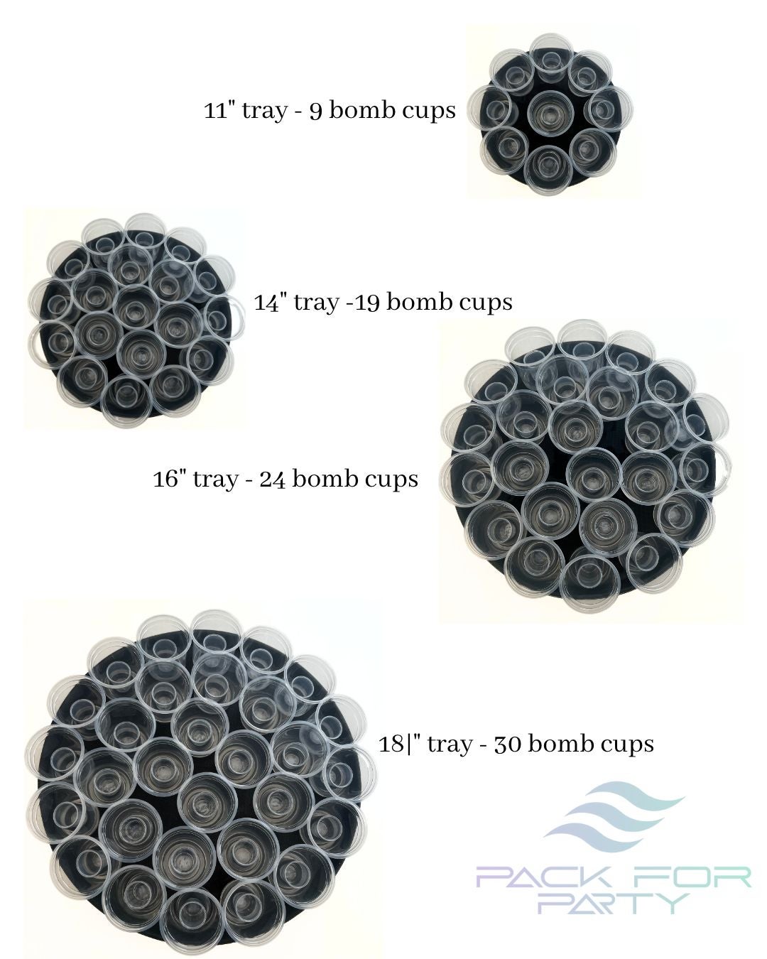 Bomb cups | Pack for Party